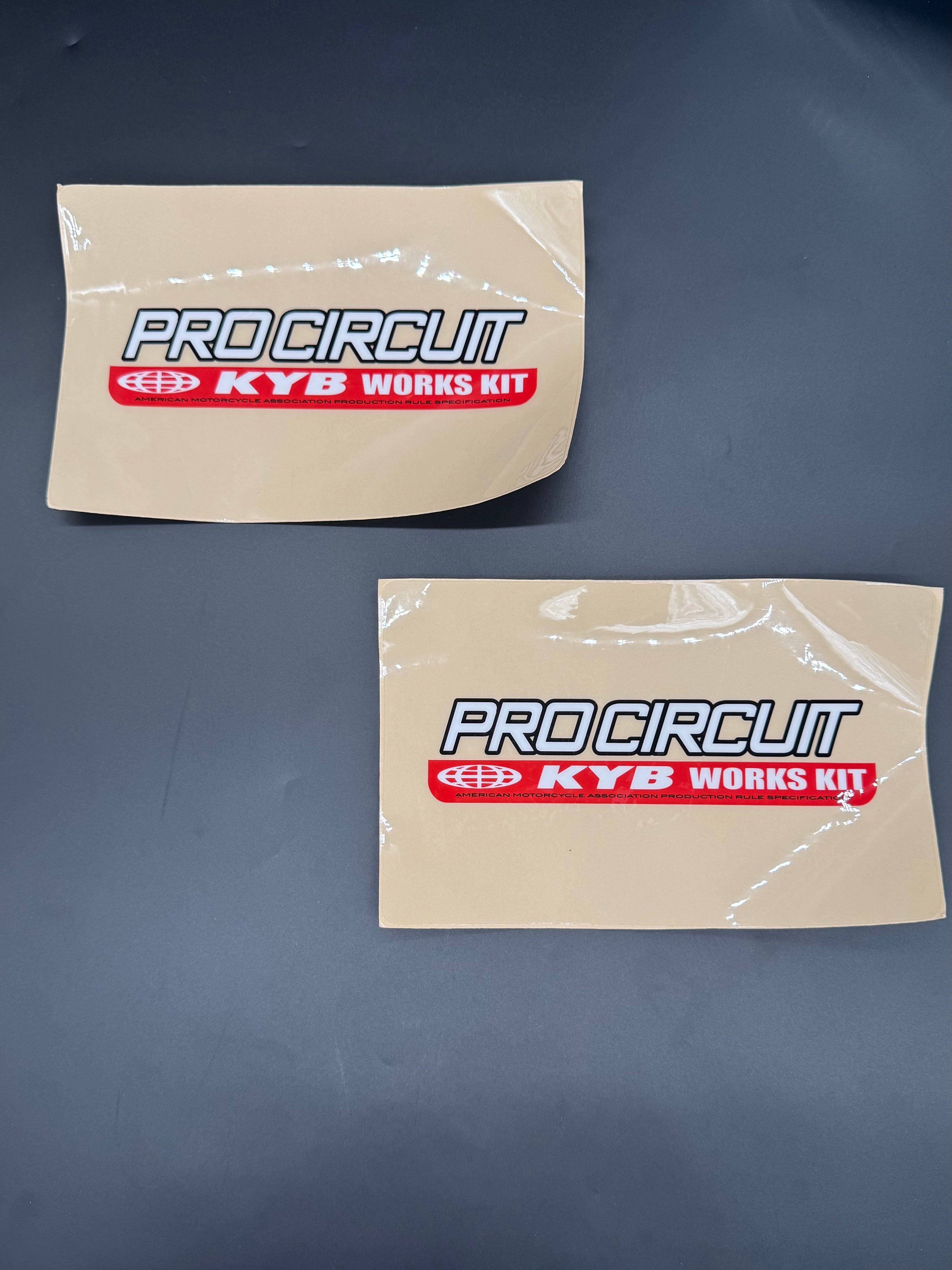 Suspension Decals – Moto Envy